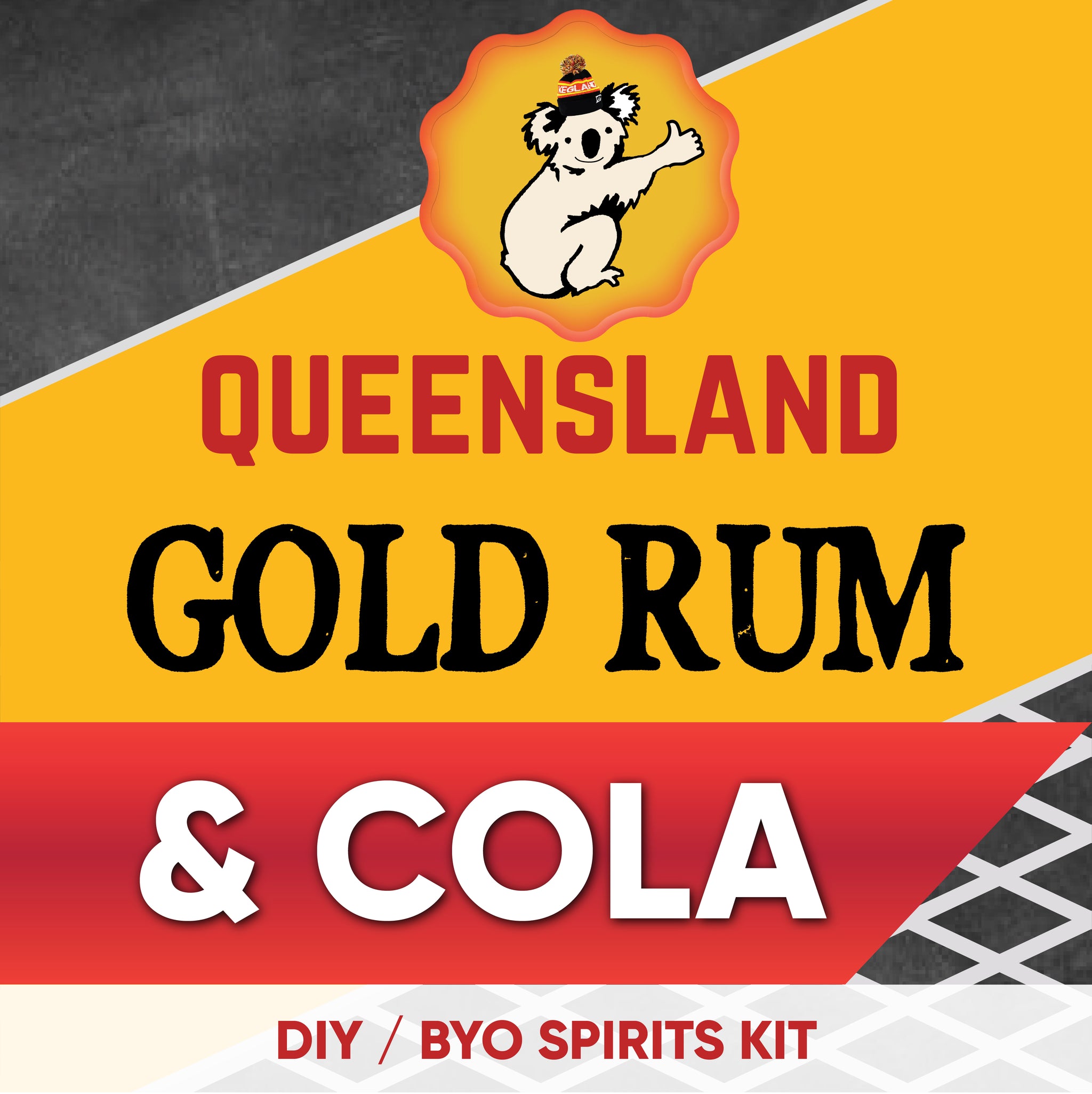Queensland Gold Rum and Cola - DIY ~ BYO Spirits Keg Kit