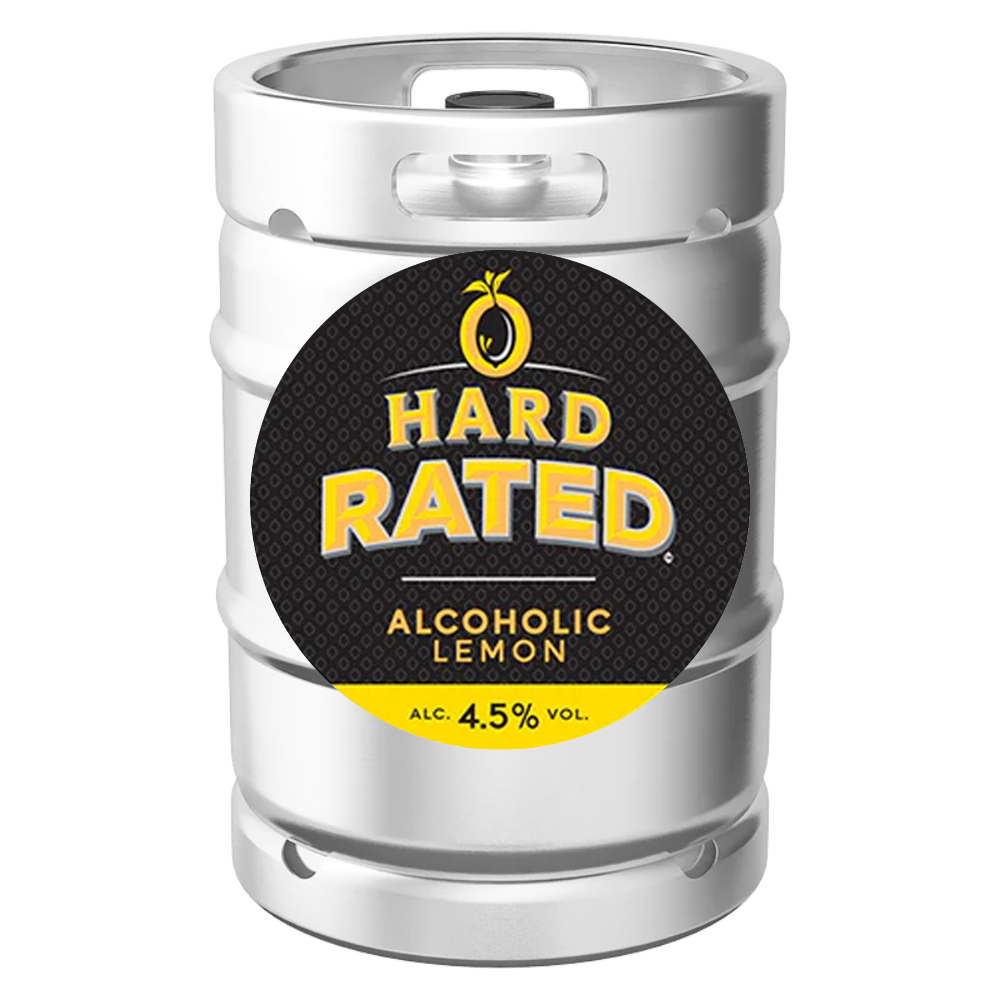 Hard Rated Lemon (Hard Solo) 50L SS Commercial Size Keg | D-Type