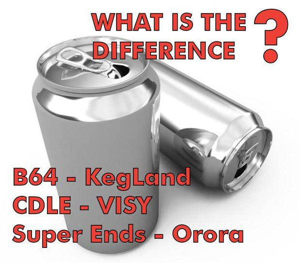 Can Types: B64, Super Ends, CDL, CDLE - What's Different?