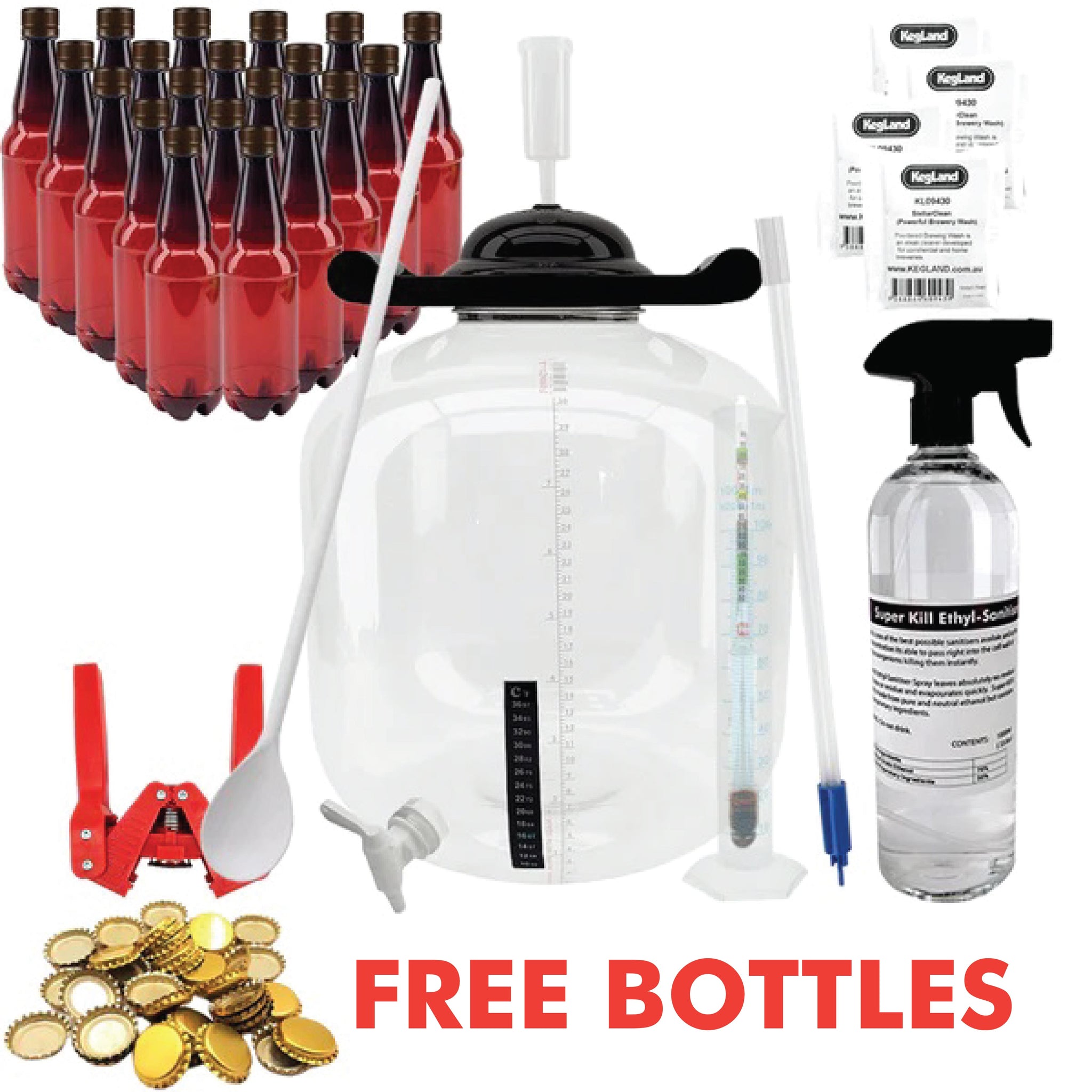 Home brew starter kits - Beginner's home brew kit