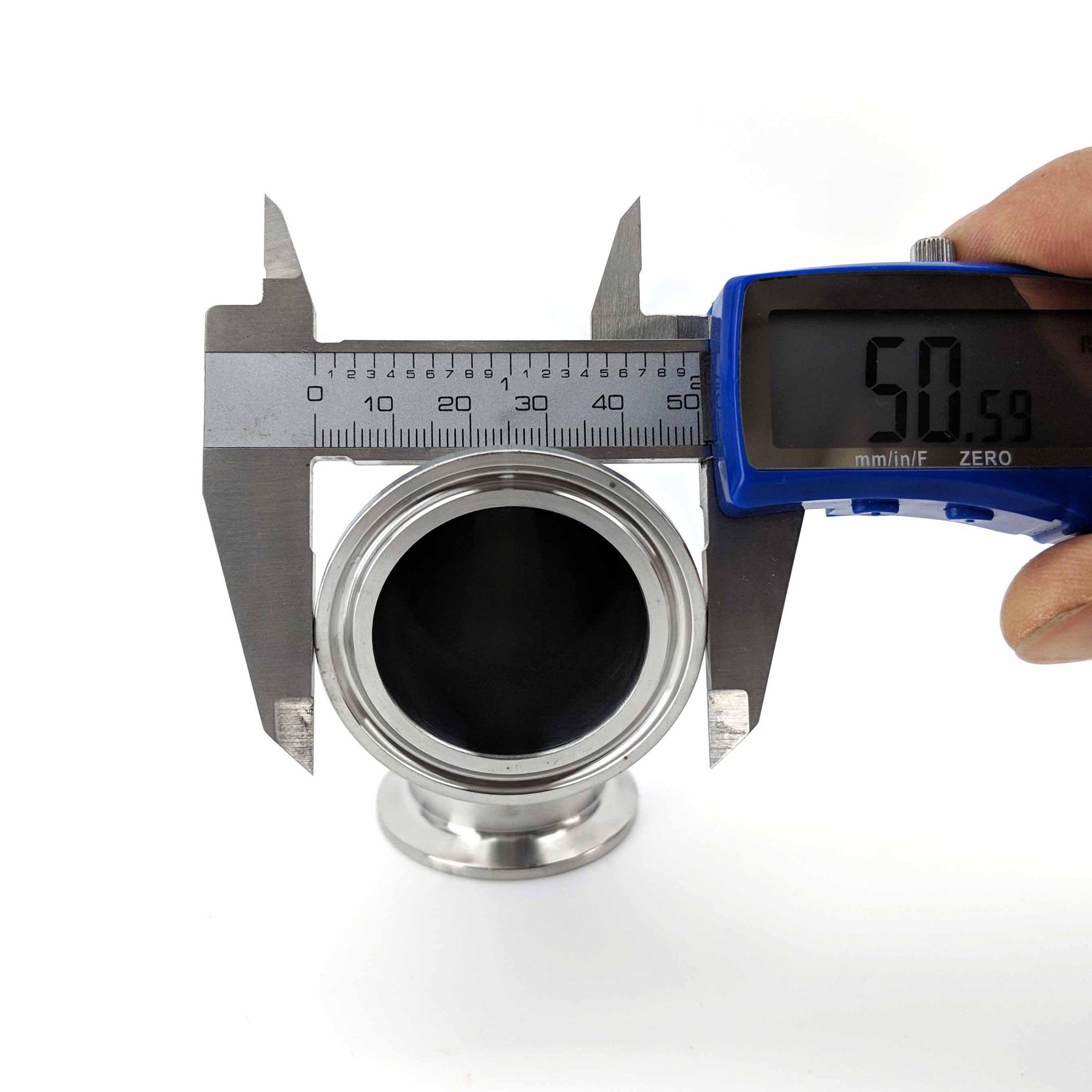 1.5 inch Tri-Clover Elbow 90 Degree (1.5") made from 304 Food Grade ...