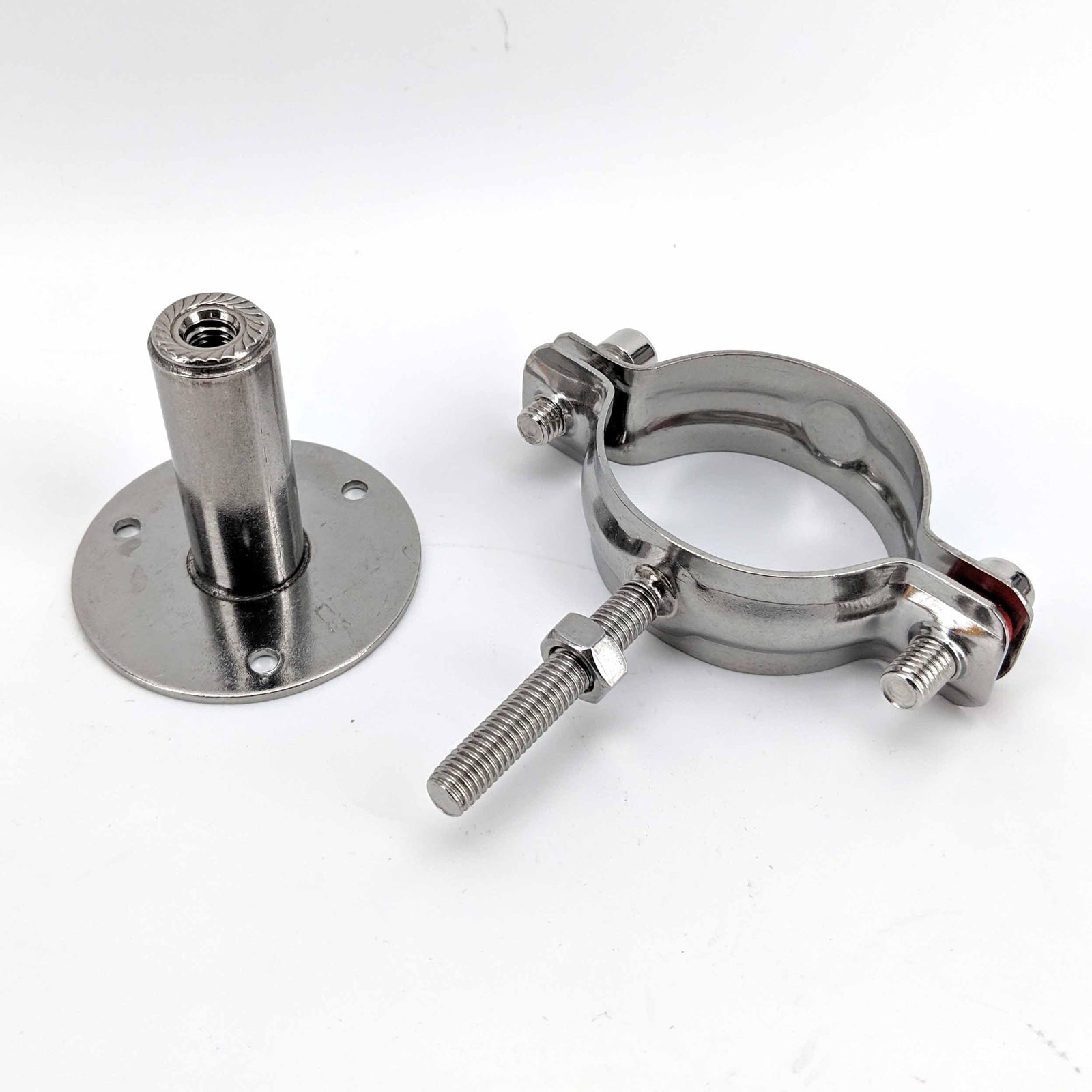 2inch DN50 - 304 Stainless Pipe Bracket Hanger Clamp for 50mm copper or ...