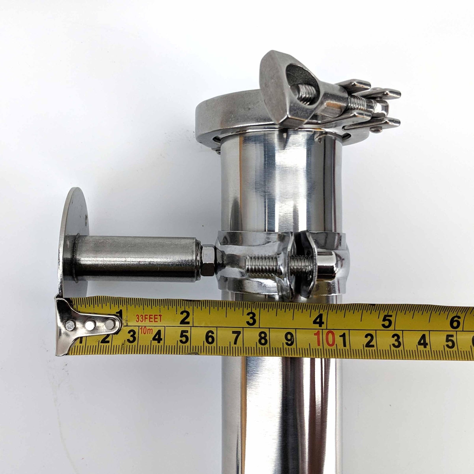 2inch DN50 - 304 Stainless Pipe Bracket Hanger Clamp for 50mm copper or ...