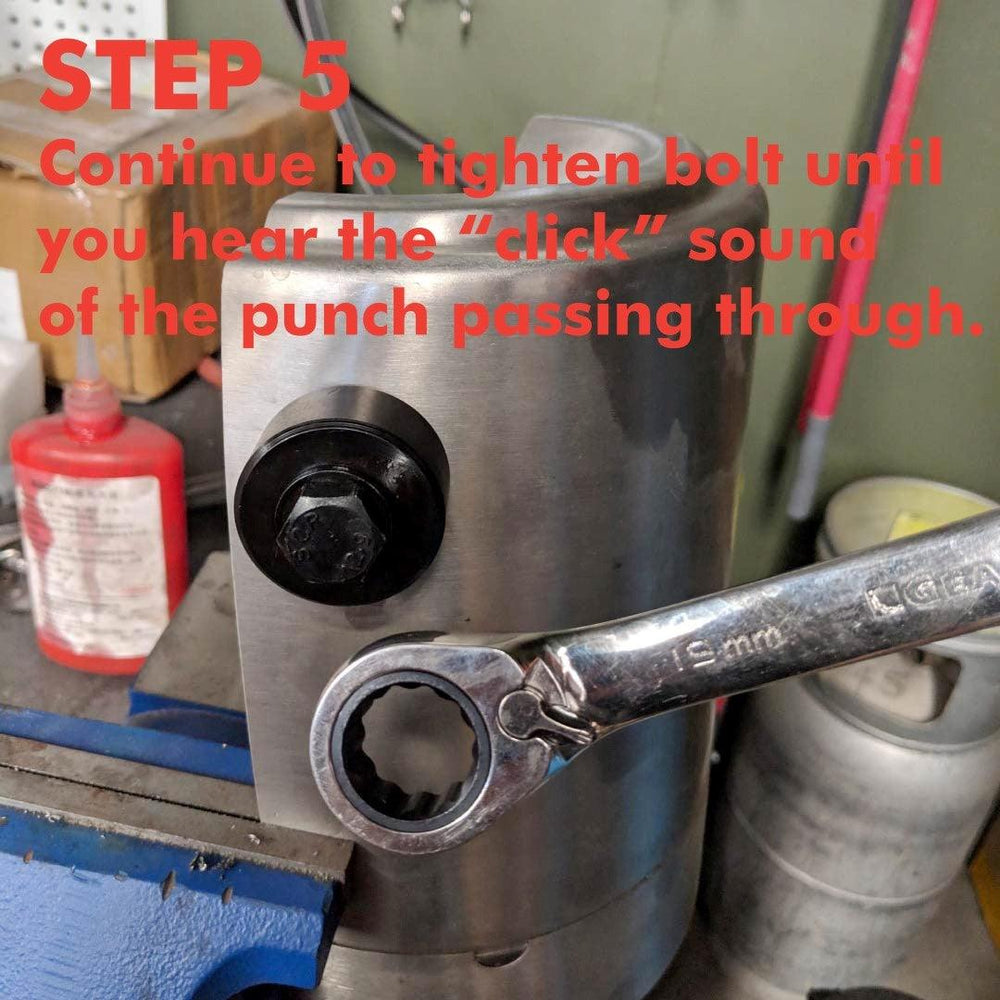 22mm Hole Punch Knockout Punch, Slugbuster, Punch and Die Set