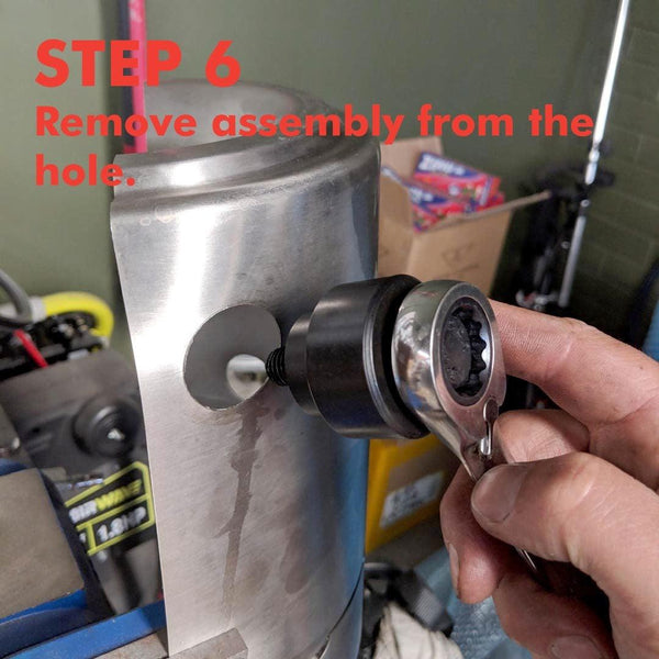 22mm Hole Punch Knockout Punch, Slugbuster, Punch and Die Set