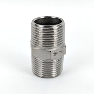3/4 Inch BSP Stainless Steel Hex Nipple - Pipe Fitting