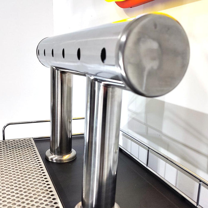 6 Tap TT Bar Stainless Font Only for Series X Plus Kegerator