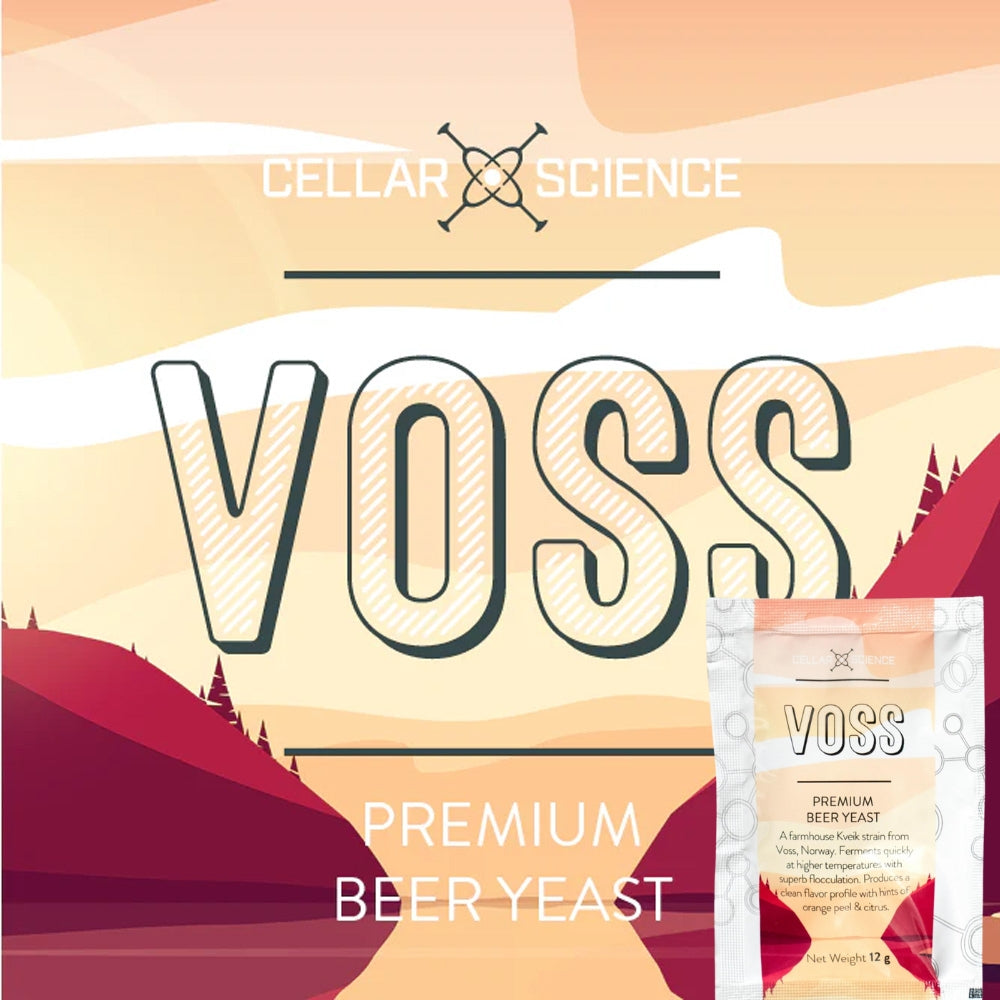 Wholesale | VOSS Kveik Ale Yeast 12g x 50 | CellarScience | KegLand