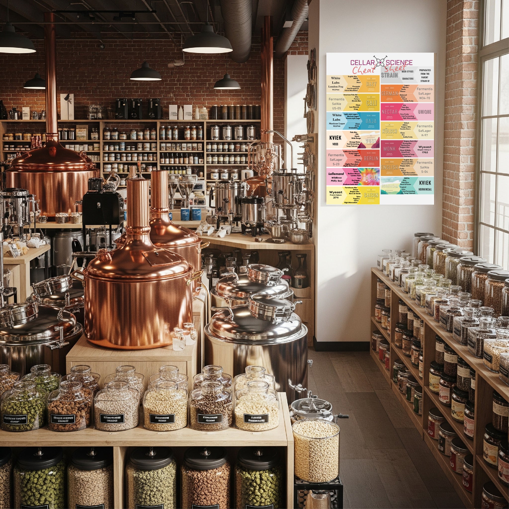 POS | Yeast Cheat Sheet | CellarScience | KegLand