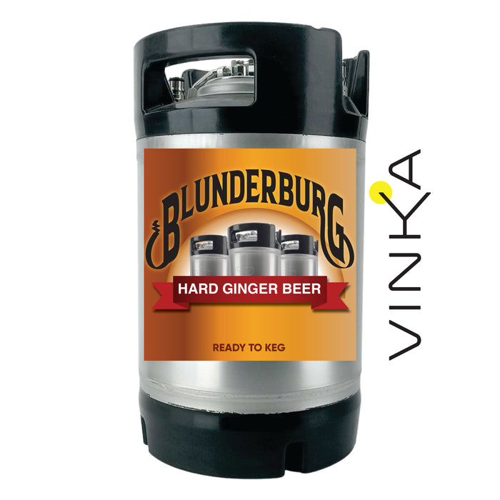 Hard Blunderburg Ginger Beer| RTK | 19L or 9.5L Keg