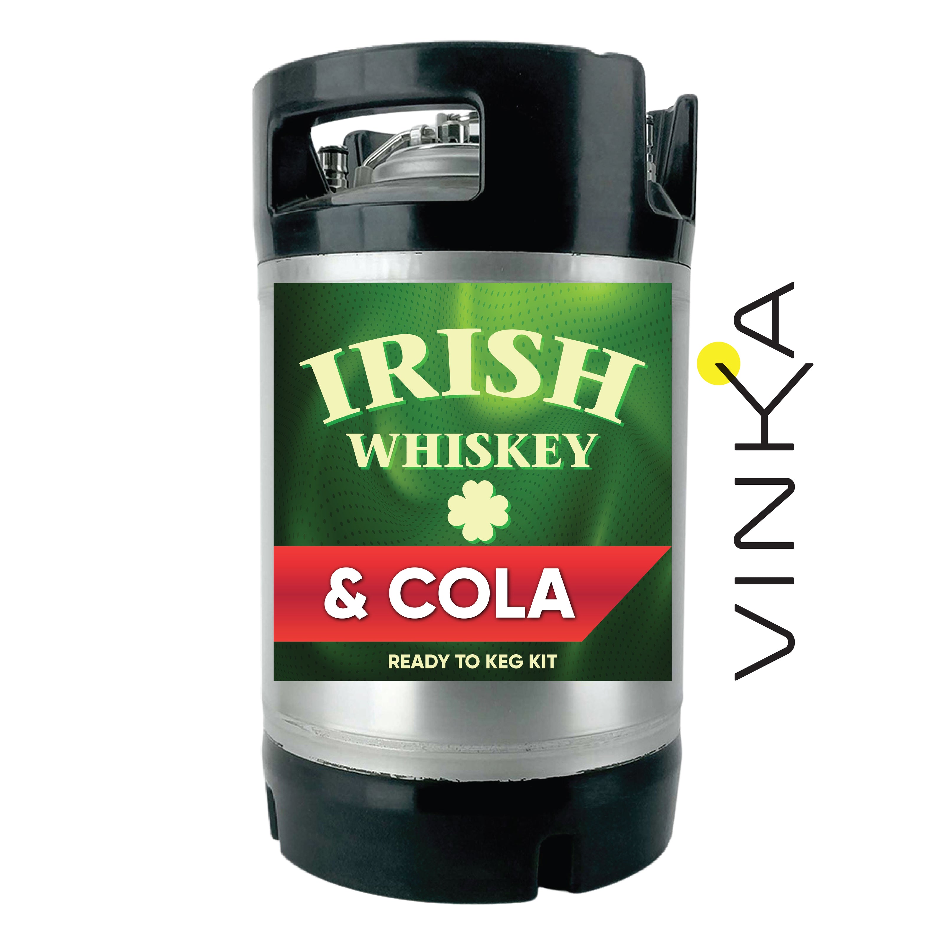 Irish Whiskey and Cola Ready to Keg Kit | VINKA | KegLand