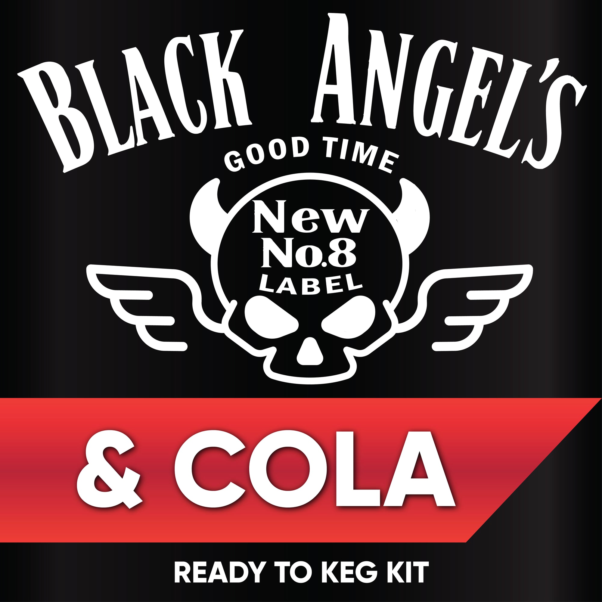 Black Angels Tennessee Bourbon & Cola | RTK | Makes 9.5L & 19L