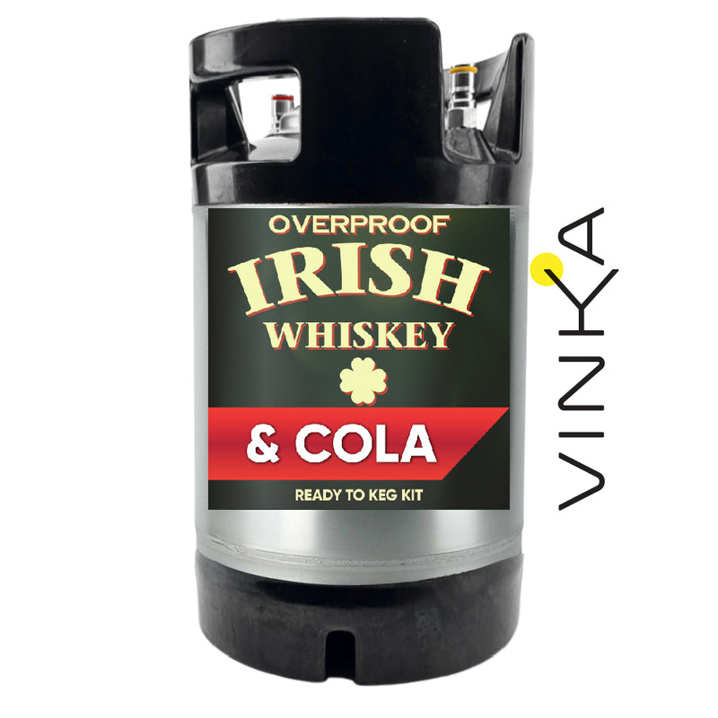 Irish Whiskey and Cola Ready to Keg Kit | VINKA | KegLand