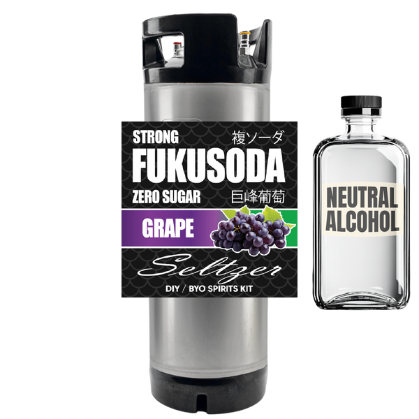 Hard KOKETSU Zero Sugar | Grape | DIY/BYO Spirit Kit | 19L or 9.5L