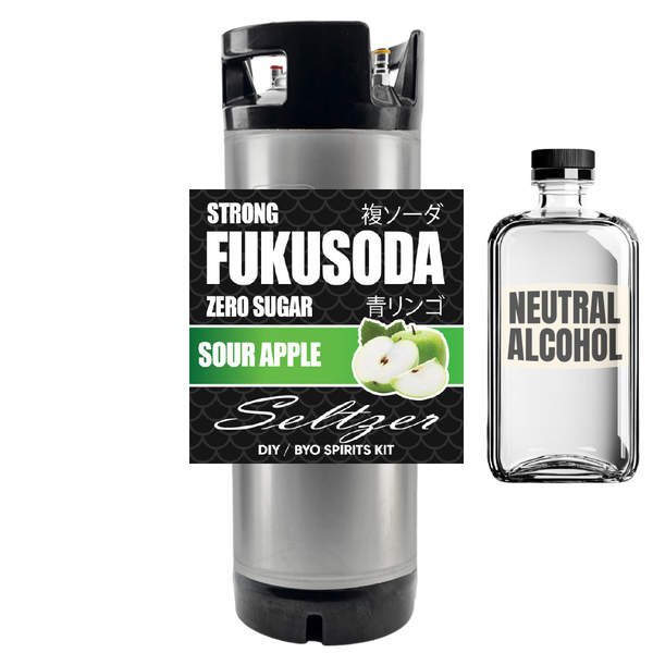 Hard KOKETSU Zero Sugar | Sour Apple | DIY/BYO Spirit Kit |19L or 9.5L