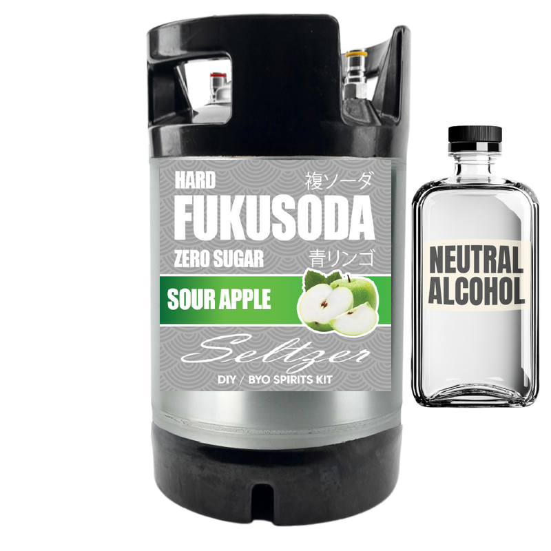 Hard KOKETSU Zero Sugar | Sour Apple | DIY/BYO Spirit Kit |19L or 9.5L