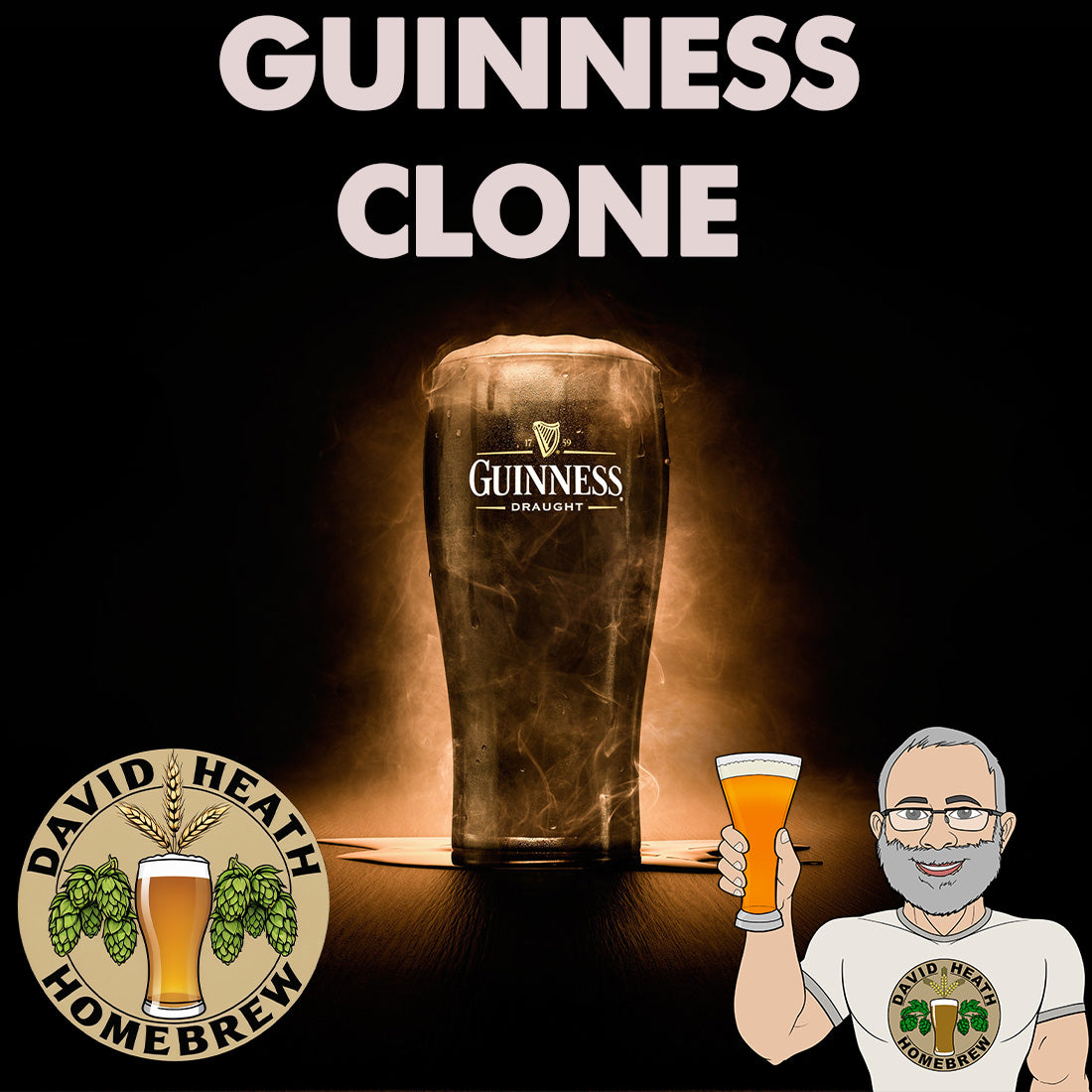 David Heath All Grain Recipe Kit | Guinness Clone | KegLand