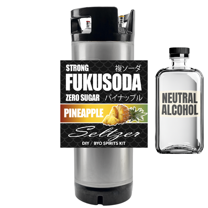 Hard KOKETSU Zero Sugar | Pineapple | DIY/BYO Spirit Kit | 19L or 9.5L