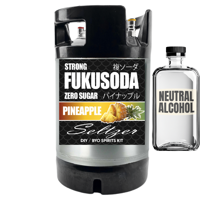 Hard KOKETSU Zero Sugar | Pineapple | DIY/BYO Spirit Kit | 19L or 9.5L
