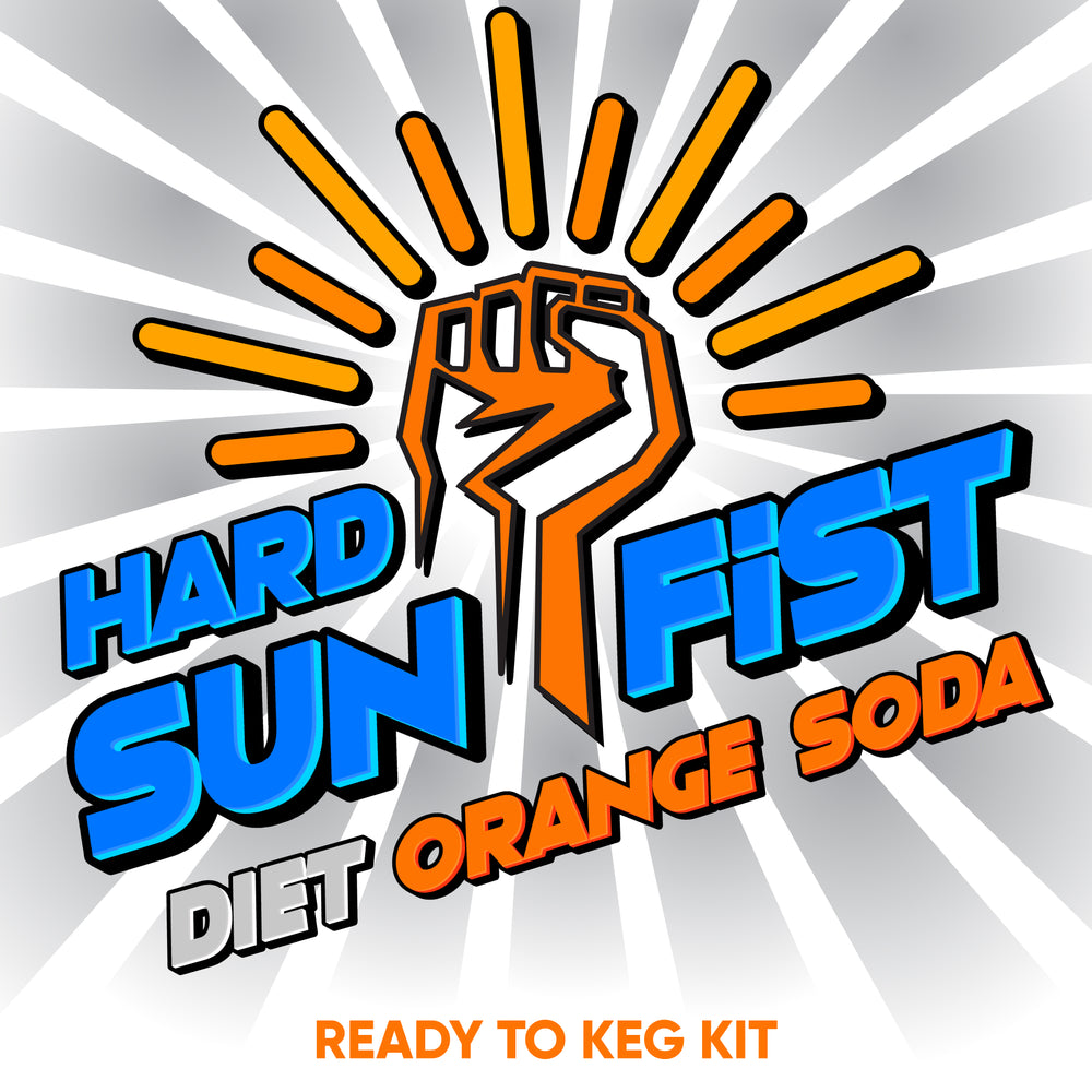 Hard Sun Fist - Diet Orange Soda - Ready to Keg Kit