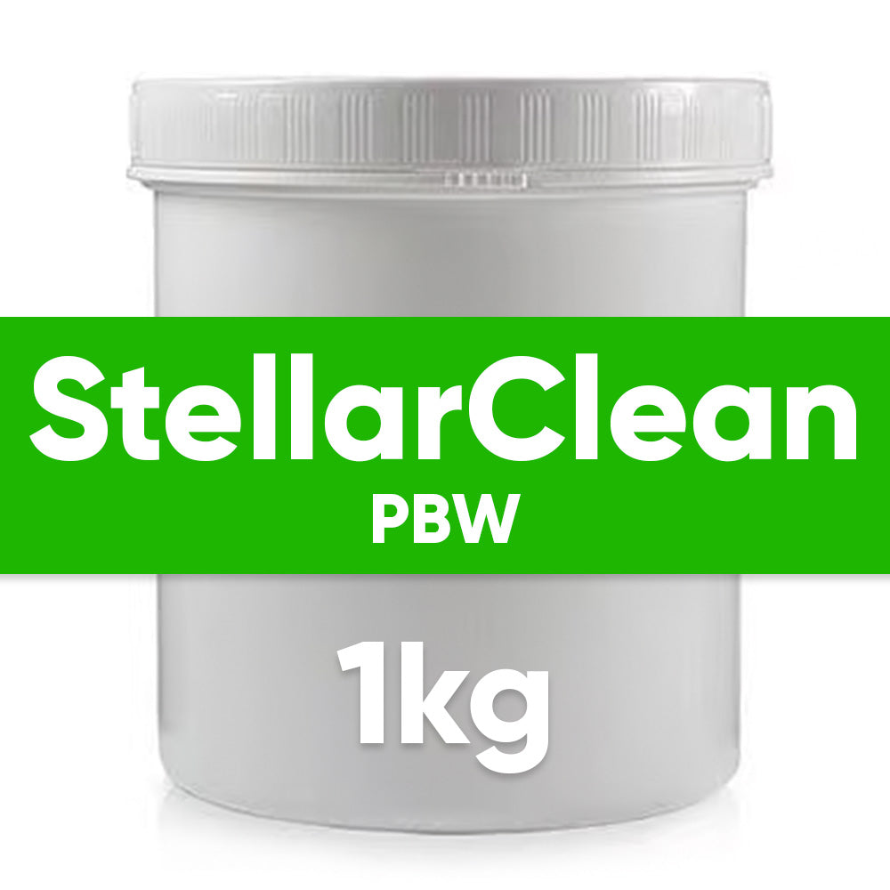 StellarClean | PBW | 1kg Tub | Powerful Brewery Wash Powder | KegLand