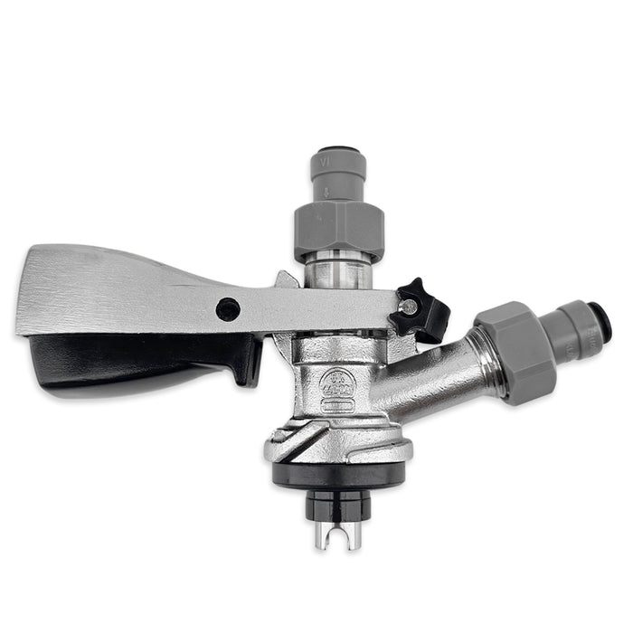 S-Type Coupler - Full Stainless Steel - duotight 5/8" to 8mm push in