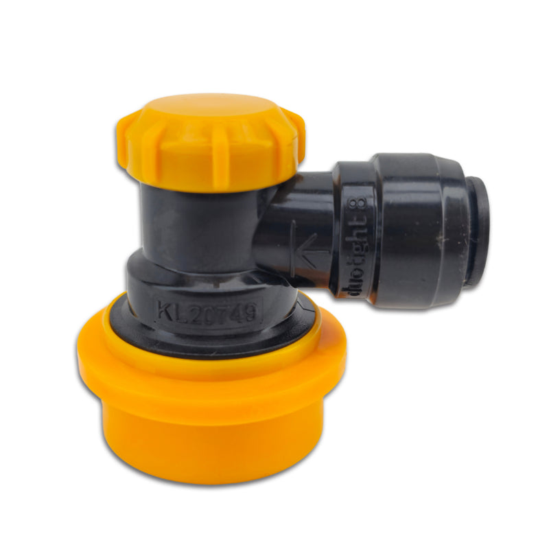 Ball Lock Disconnect (Black/Liquid) - duotight 8mm (5/16") - Home Brew ...
