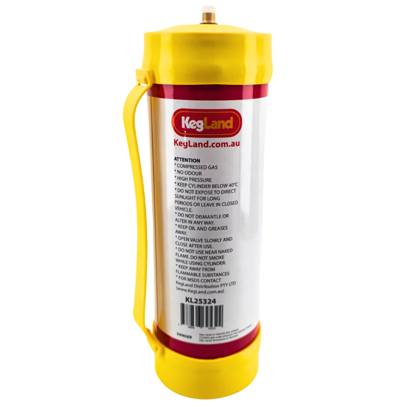 3.3L Oxygen Disposable Gas Cylinder (O2) | KegLand