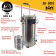 BrewZilla 35L Gen 4.1 - Worlds Highest Selling Home Micro-Brewery