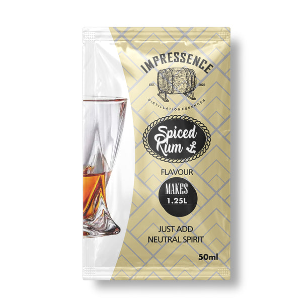 Impressence | Spiced Rum Spirit Flavouring 50mL | KegLand