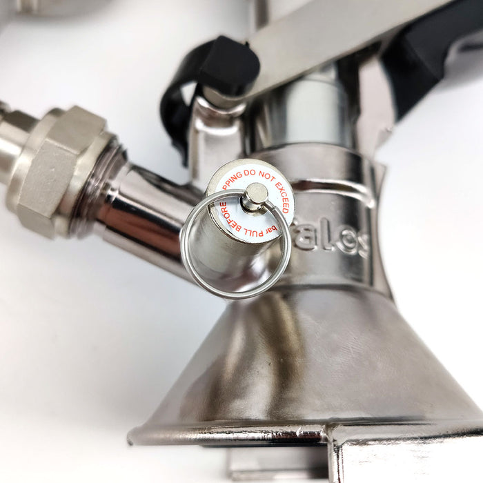 A-Type Filling Coupler for Talos Kegs (Nickle Plated Brass)