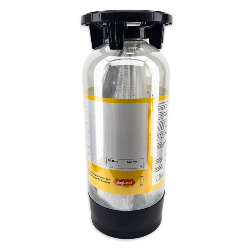 20L Talos One Way Keg A-Type | PET Plastic | Bladder | KegLand