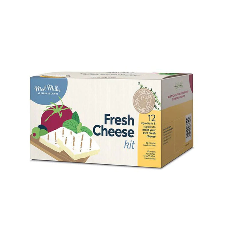 Mad Millie Fresh Cheese Complete Starter Kit | DIY Fresh Cheese