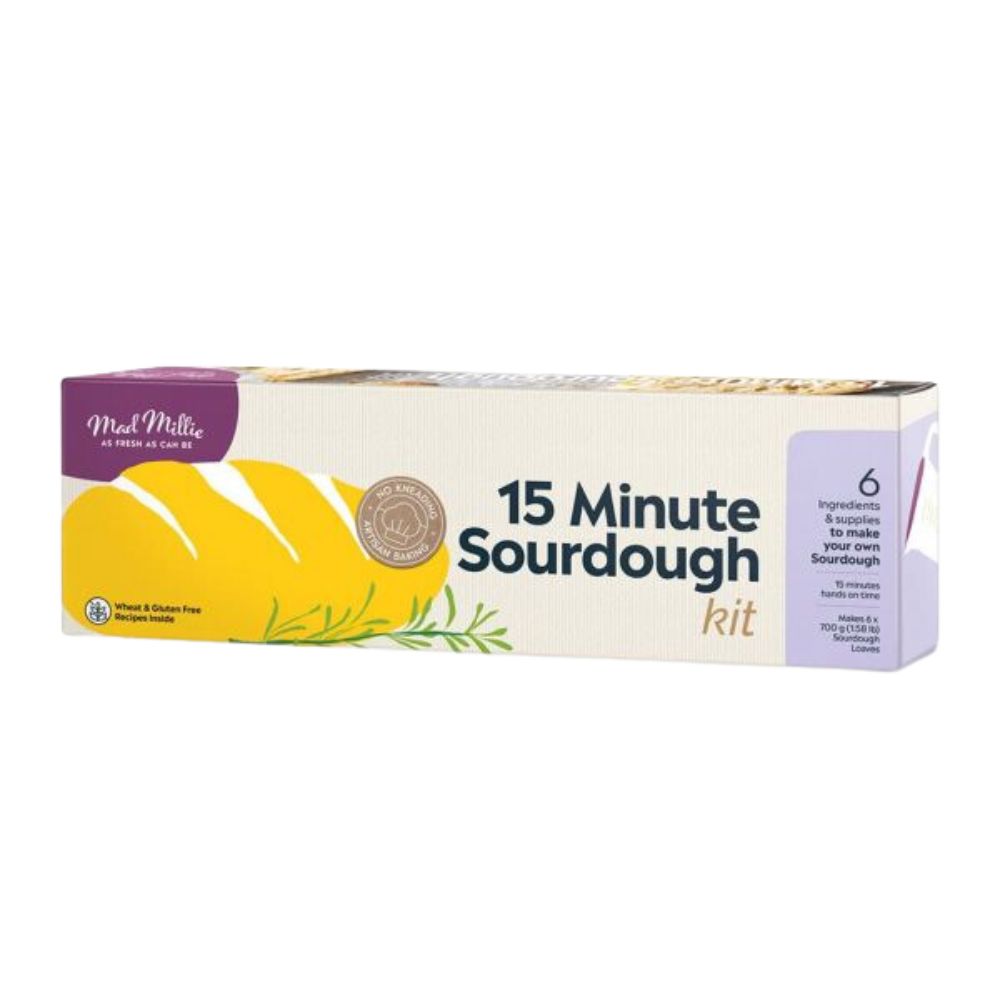 Mad Millie 15 Minute Sourdough Kit | Homemade sourdough bread kit