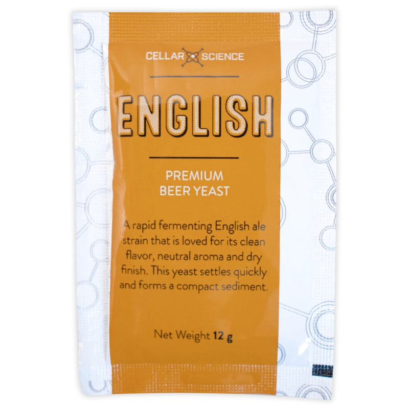 CellarScience ENGLISH Ale Yeast Home Brew 12g Sachet