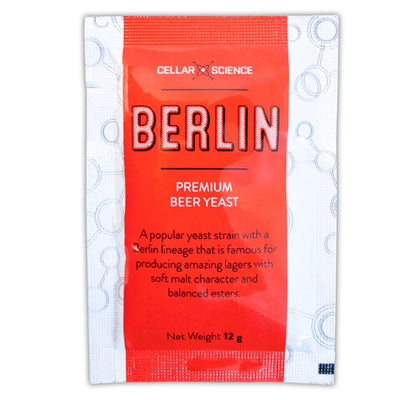 CellarScience BERLIN German Lager Yeast Home Brew 12g Sachet