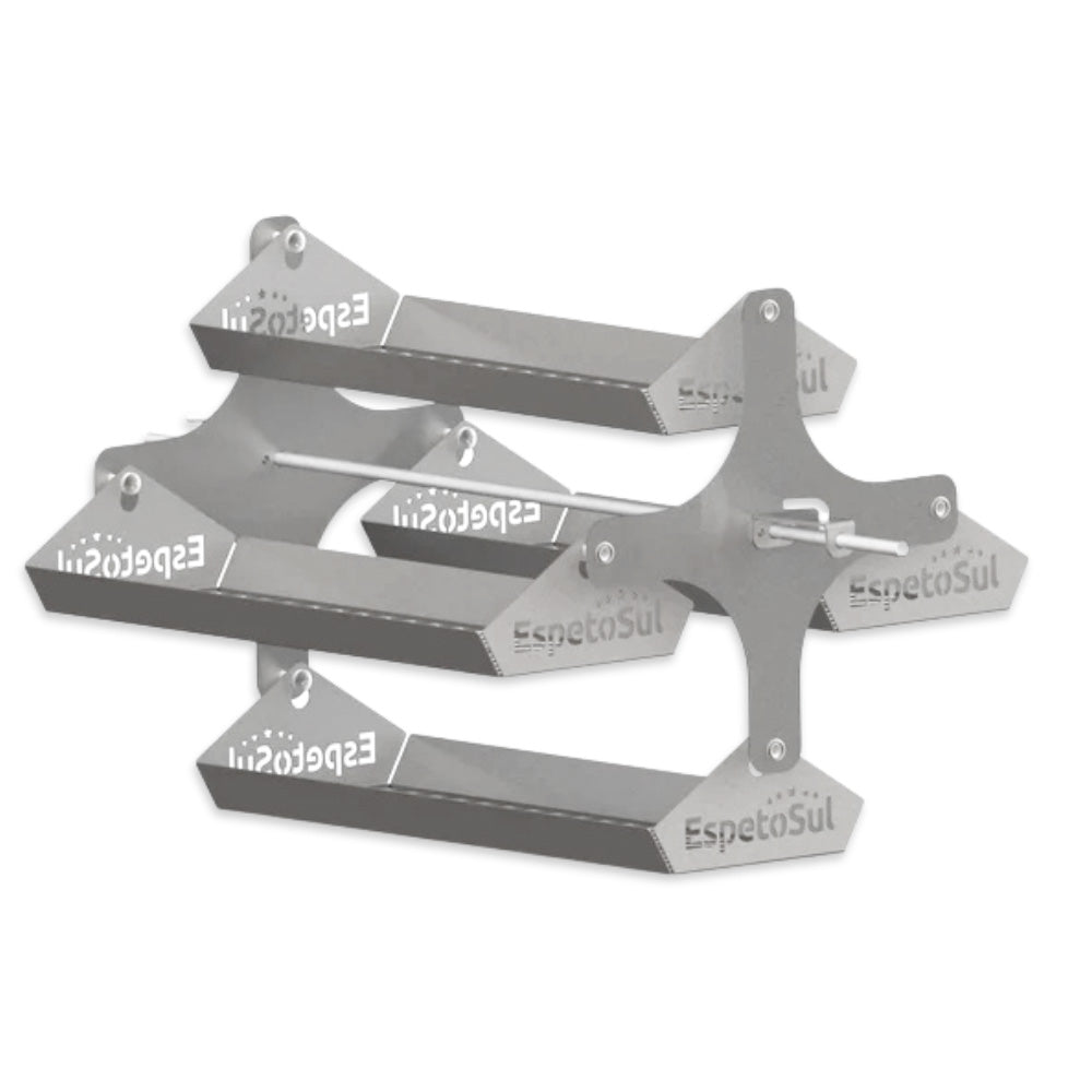 EspetoSul 4 Tray Carousel with Rotating Baskets