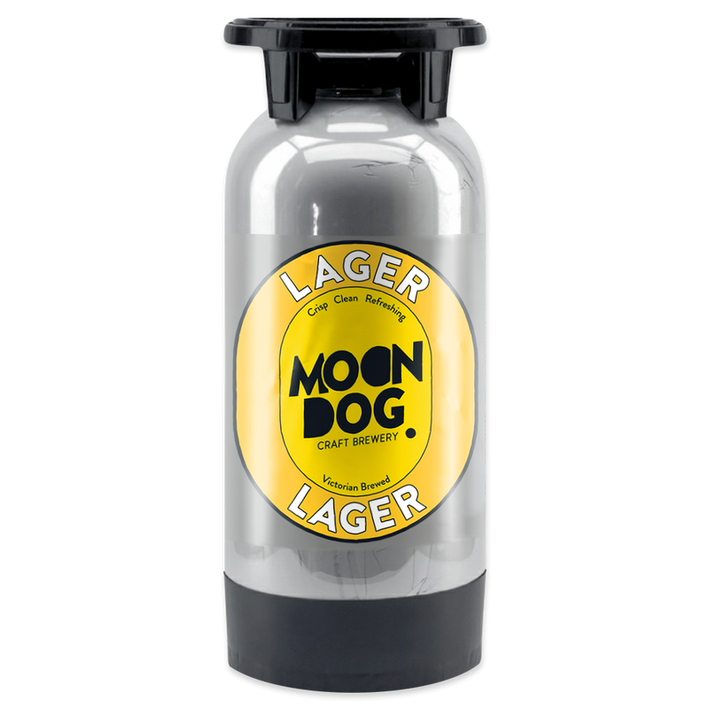 Moon Dog Lager Keg | 20L Talos A-Type Keg