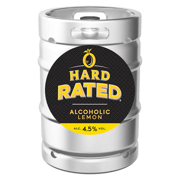 Hard Rated Lemon (Hard Solo) 50L SS Commercial Size Keg | D-Type