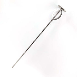 Basic Stainless Drill Powered Mash Stirrer & Mixer | 1/4 Inch Hex Drive
