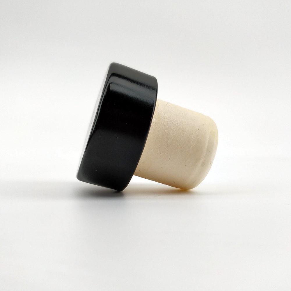 Replacement Black Cork Lid Stopper for Spirit Glass Bottle| AlcoEngine ...