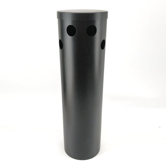 Black Phantom Quadruple Tap Stainless Font Only