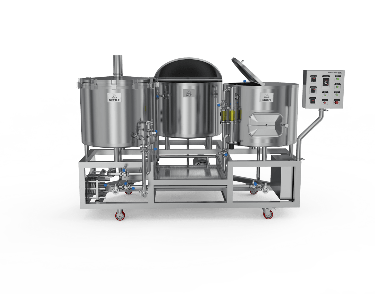 BrewZilla 200L | 3 Vessel Micro Brewery | KegLand