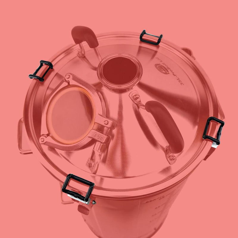 Set of 4 Short Adjustable Lid Clamps for BrewZilla | DigiBoil | GrainFather