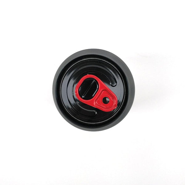 500mL 360 Full Aperture Aluminium Disposable Beverage / Beer Cans Black ...