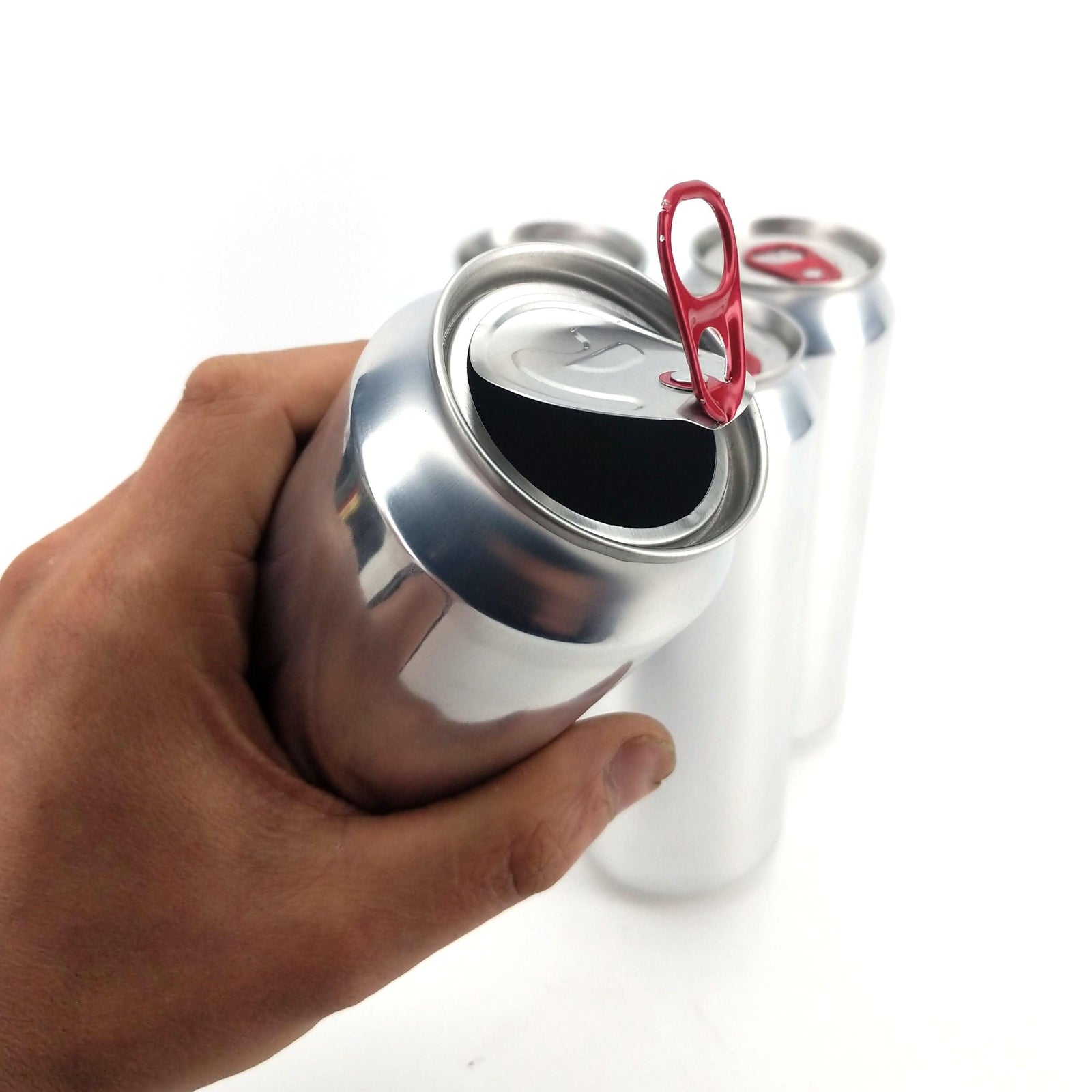 500mL 360 Full Aperture Aluminium Disposable Beverage / Beer Cans ...