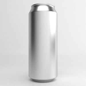 500mL Silver Aluminium Cans - 207 Units