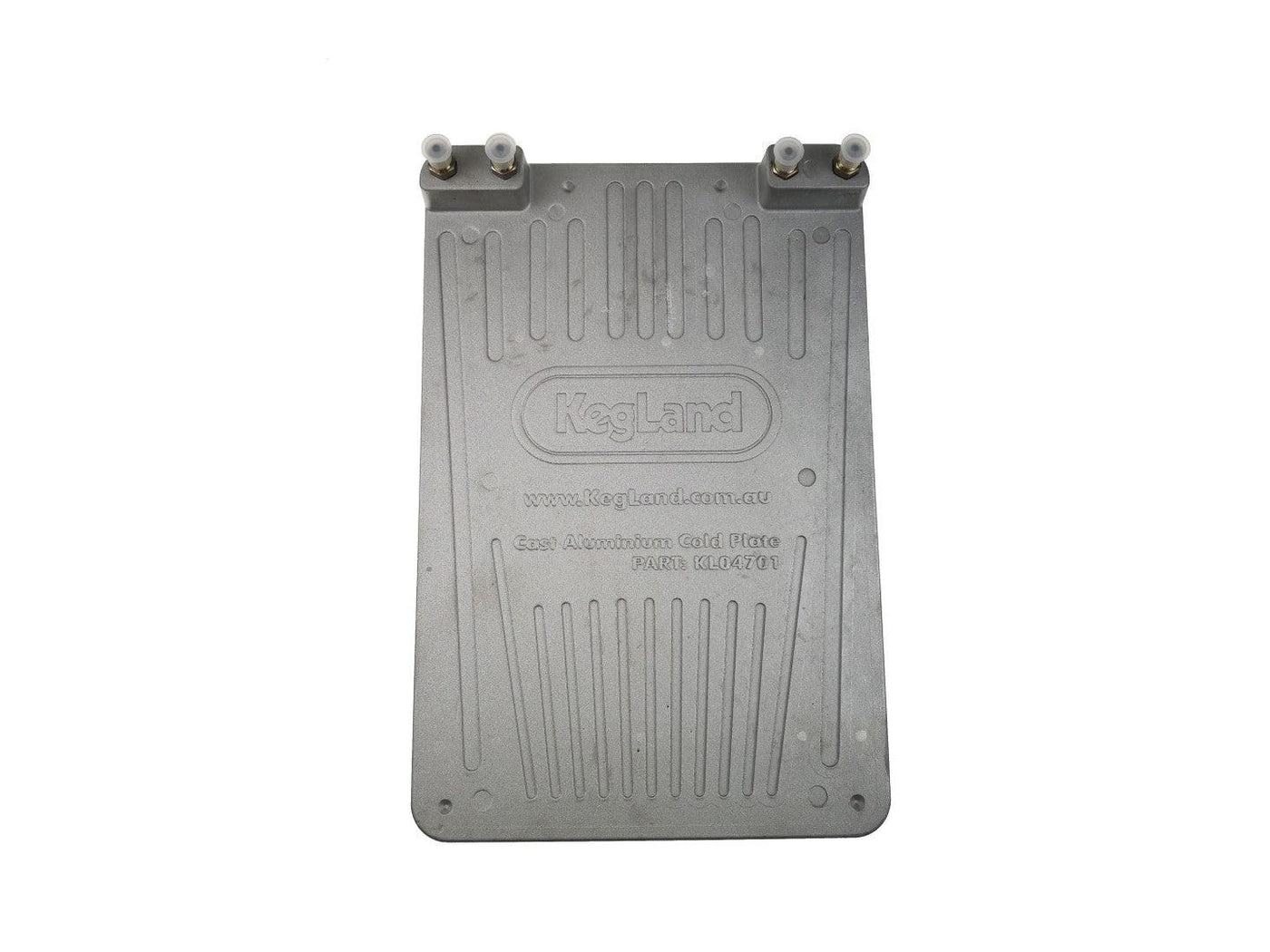 2 Product Line Cast Aluminium Cold Plate. Make your own jockey box ...