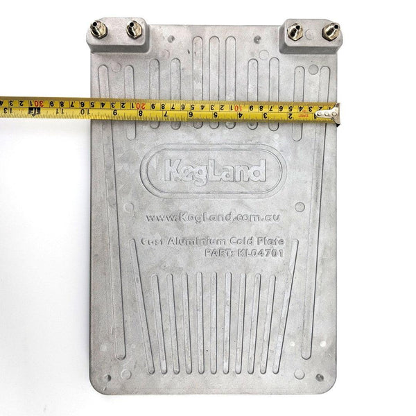 2 Product Line Cast Aluminium Cold Plate. Make your own jockey box ...