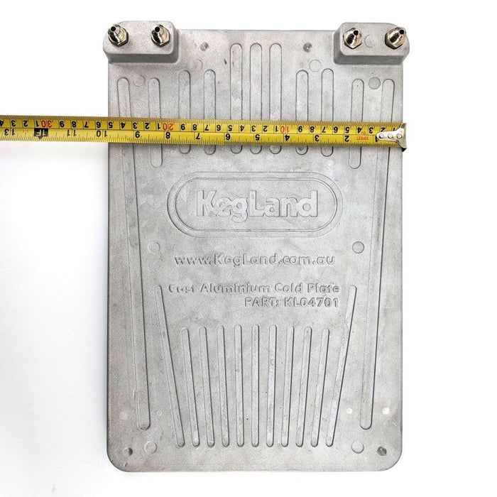 2 Product Line Cast Aluminium Cold Plate. Make your own jockey box ...